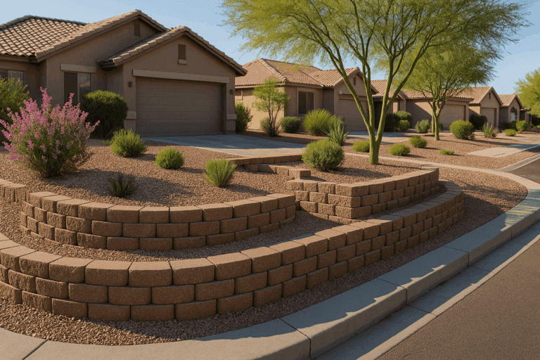 Affordable Retaining Wall Solutions for Homeowners - Gilbert Paver Company